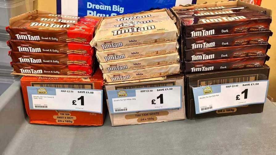 Tim Tam Biscuit Bars 9 Pieces - 1.00 at Heron Foods Leeds Merrion ...