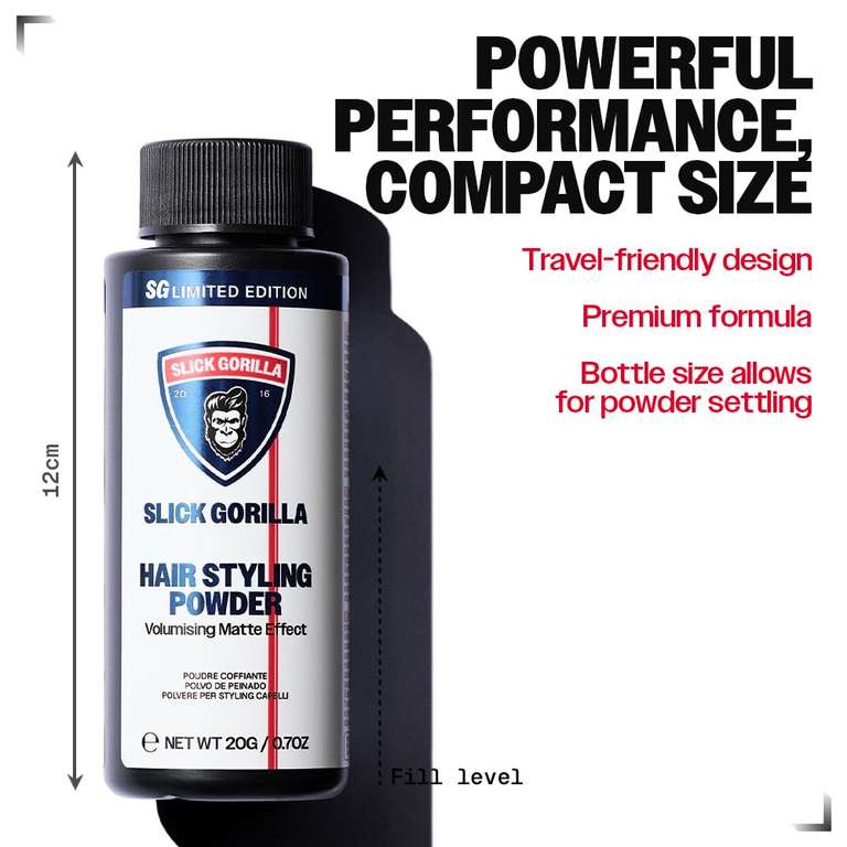 Slick Gorilla Hair Powder £8.37 at Amazon - Snag a limited edition ...