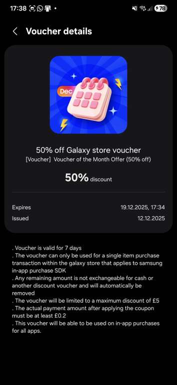 1000 Robux for £5 - 50% Off Monthly Voucher at Samsung | hotukdeals