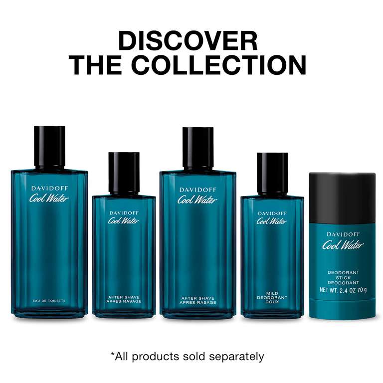 Davidoff Cool Water for Men After Shave Splash 75ml – £14.04 at Amazon ...