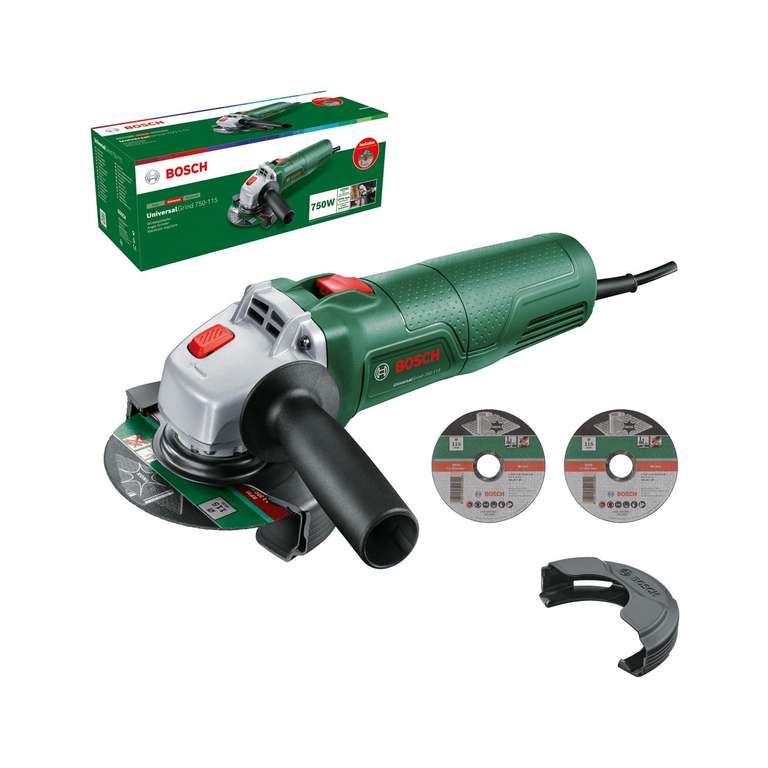 Bosch Small Angle Grinder UniversalGrind 750-115 750w 3 X Straight ...