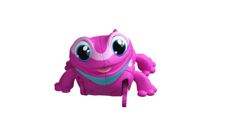Let's Go Gecko - Pink Interactive Walking Pet with 25+ Sounds £5.22 at ...
