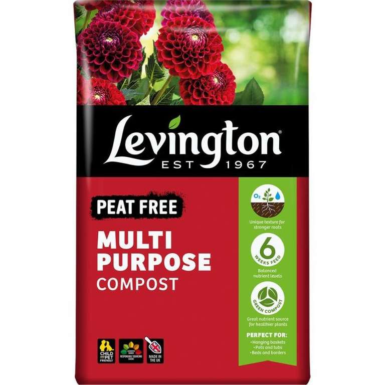 X3 Levington Multi Purpose Compost 40L for £12 at Morrisons, Cardiff ...