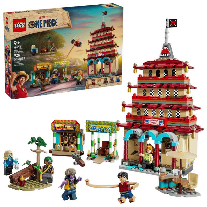 LEGO ONE PIECE Battle at Arlong Park with 5 Minifigures incl. Luffy ...
