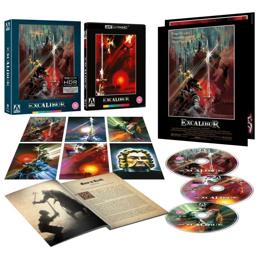 Excalibur Limited Edition 4K UHD Blu-ray at Rarewaves Outlet on eBay ...
