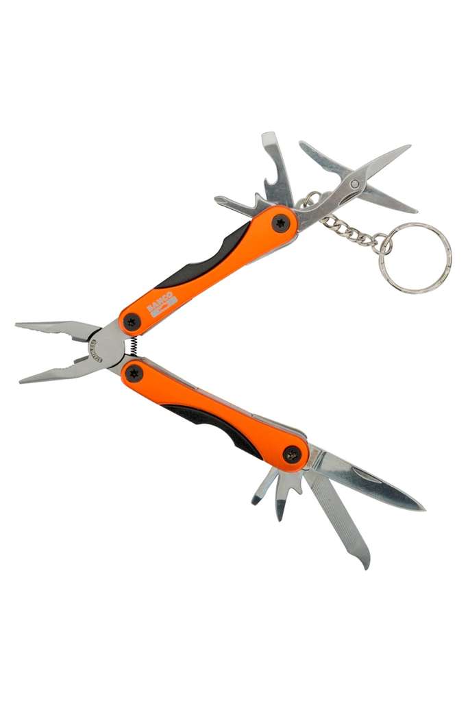 Bahco MTT121 Mini Multi Tool with Key Ring, Multicoloured | Hotukdeals