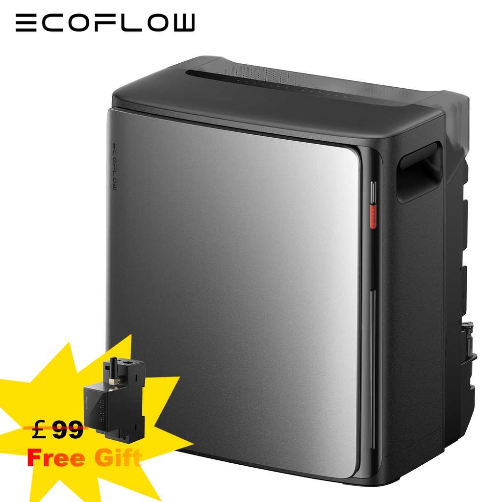 EcoFlow STREAM Ultra X Balcony Power Plant 2000W PV Input 3840Wh Solar ...