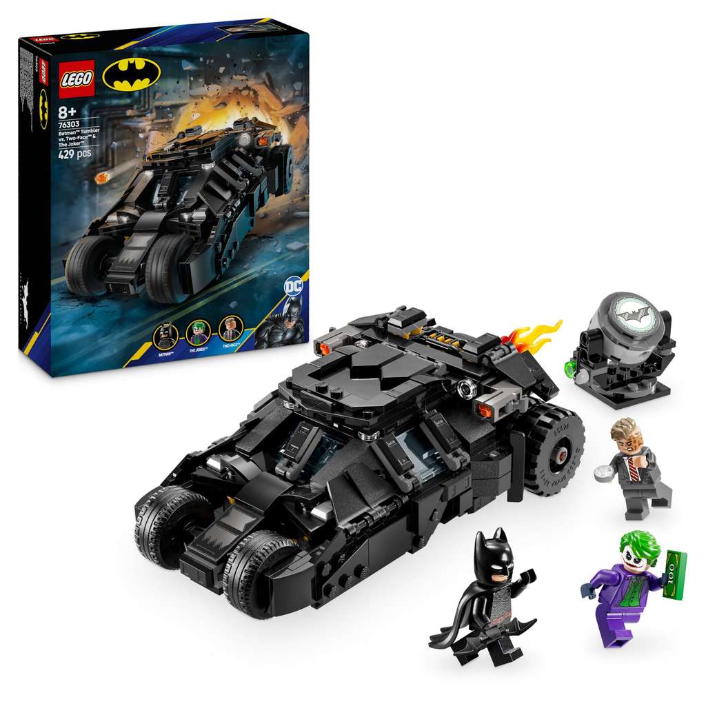LEGO DC Batman: Batman Tumbler vs. Two-Face & The Joker - 76303 36.89 ...