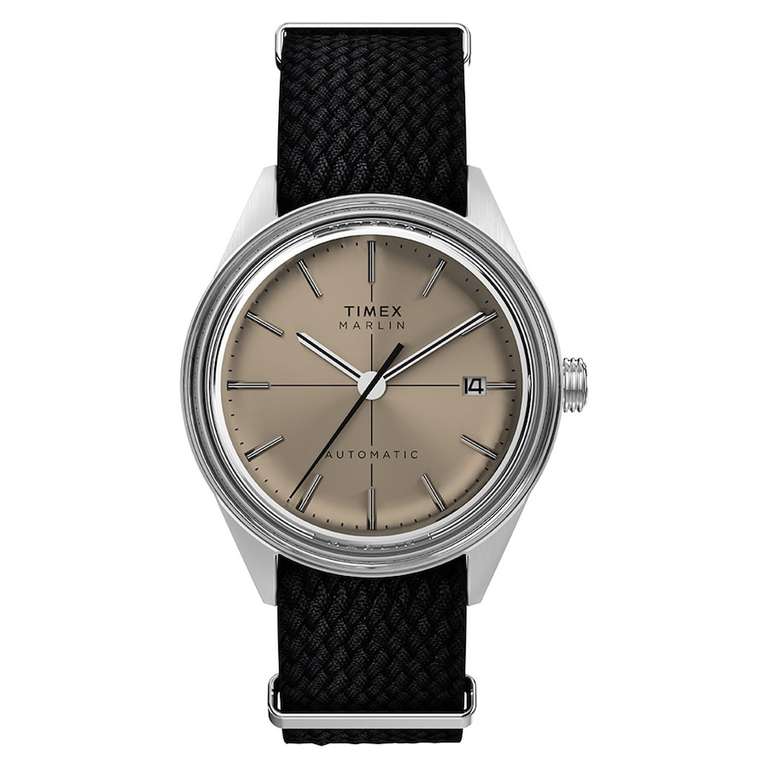 Timex Marlin Jet Automatic Chronograph 38mm Champagne TW2Y06300 £140.00 ...