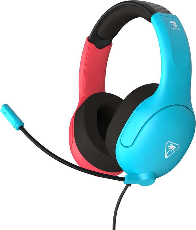Turtle Beach Airlite Fit Black and White Wired Gaming Headset with Flip ...