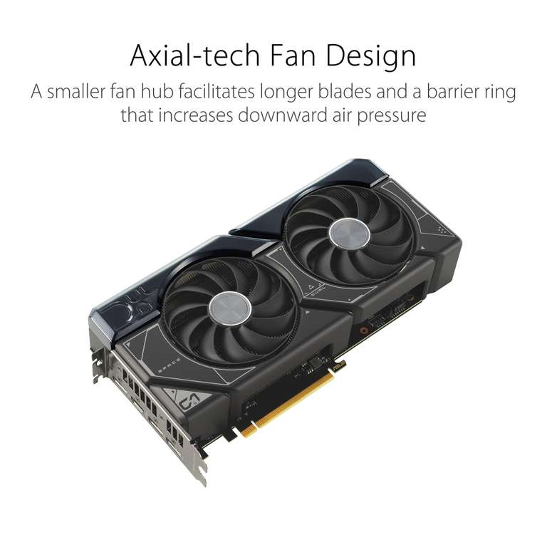 ASUS DUAL GeForce RTX 4070 SUPER, 12GB GDDR6X at Amazon for £532.97 ...