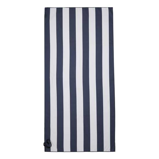 Microfibre Beach Towel - Navy White Stripe for £8.95 at Regatta ...