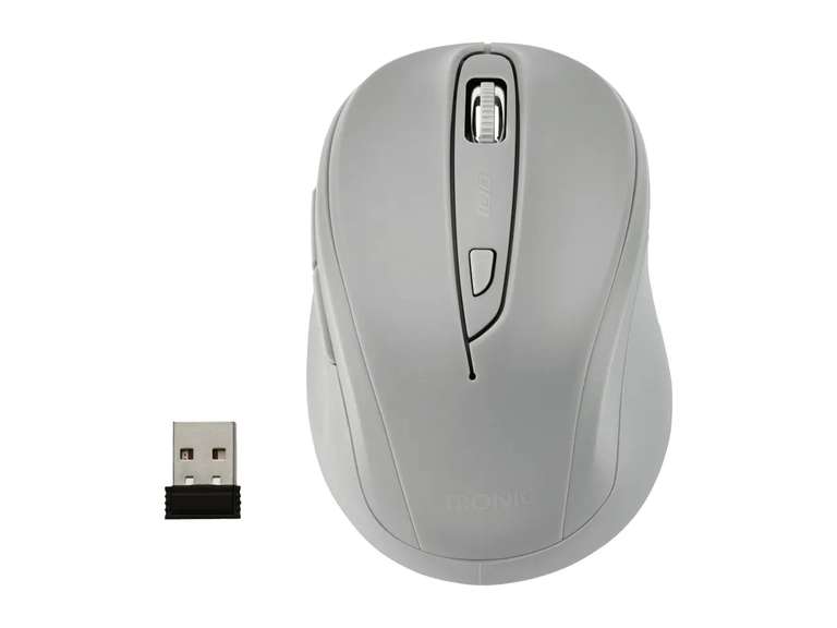 Tronic Black Wireless Mouse - Silent, Ergonomic, £4.99 at Lidl | hotukdeals