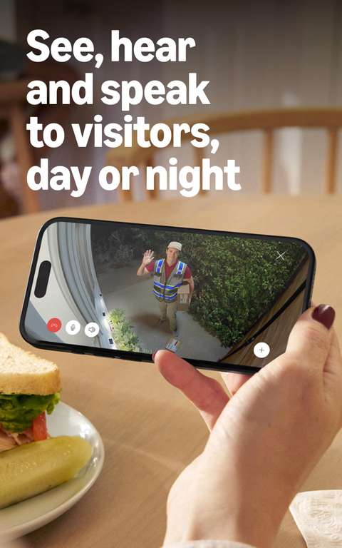 Ring outdoor camera battery & indoor camera | Hotukdeals