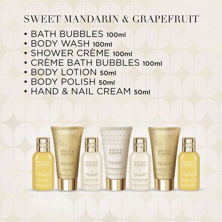 Baylis & Harding Sweet Mandarin & Grapefruit Ultimate Body Care Gift ...