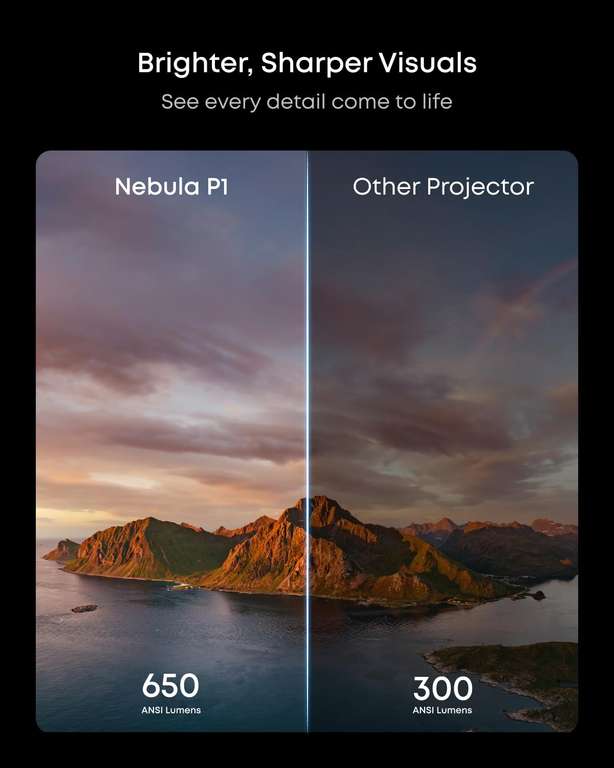 Nebula P1 Portable Projector – 549.00 AnkerDirect UK Amazon | hotukdeals