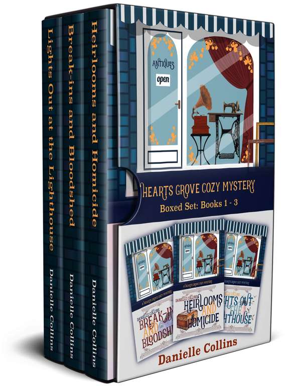 Hearts Grove Cozy Mystery Boxed Set: Books 1-3 by Danielle Collins at ...