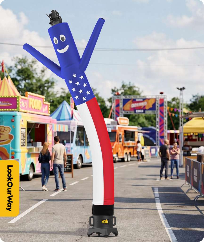 LookOurWay Air Dancers Inflatable Tube Man Attachment, 10-Feet | Hotukdeals