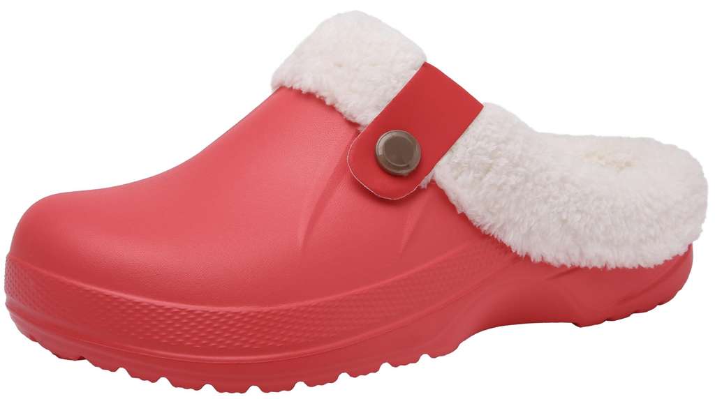 Fleece Lined Waterproof Clogs Size 7/7.5 for £2.07 at BargainFox ...