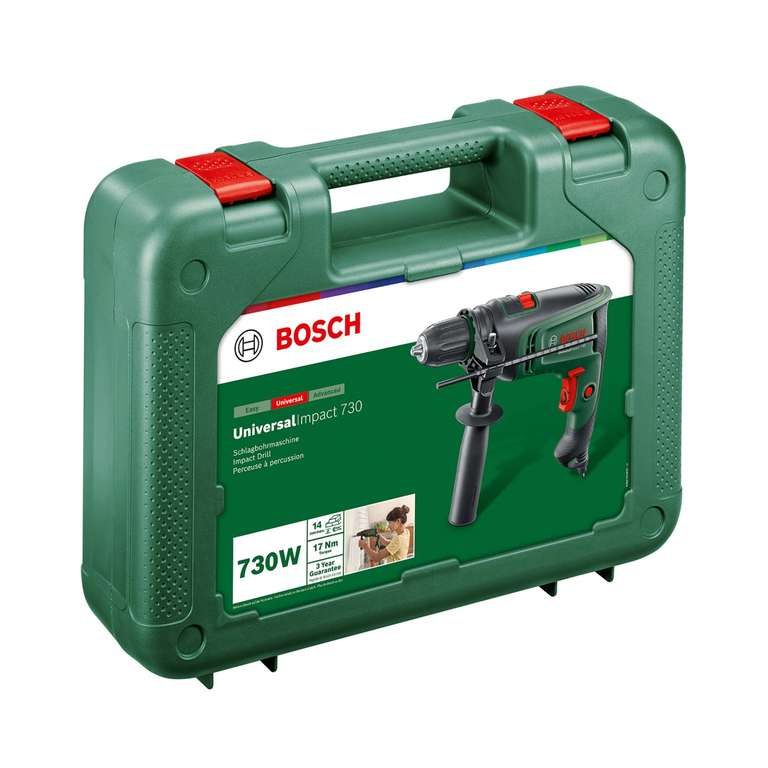 Bosch UniversalImpact 730 Electric Hammer Drill, 730 W – £54.89 at ...