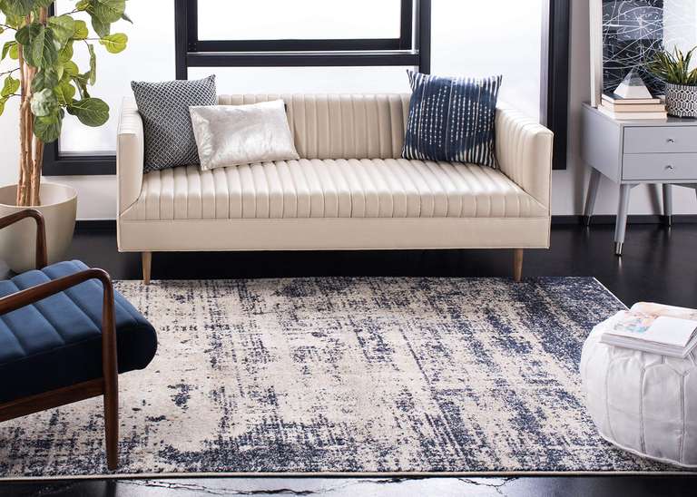 Safavieh Modern Abstract Indoor Woven Rectangle Area Rug, 91 X 152 cm ...