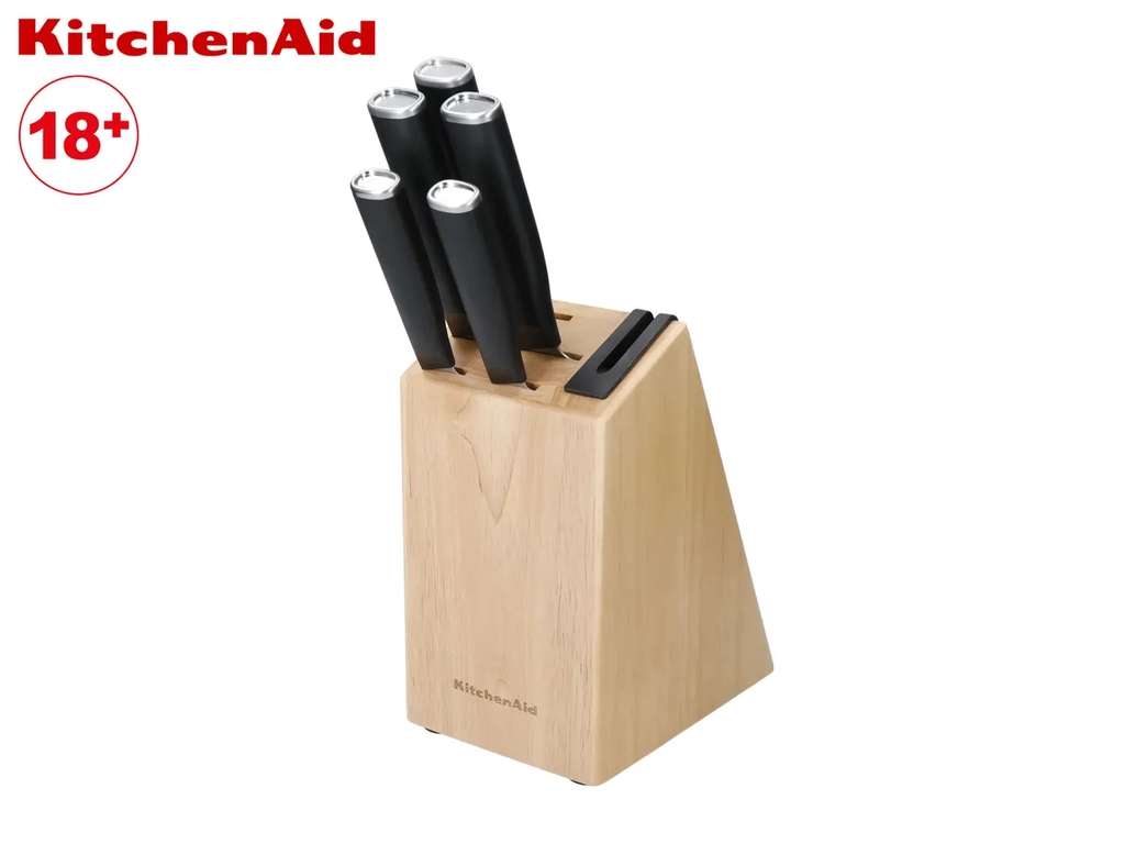 Classic 5-Piece KitchenAid Knife Set £34.99 at Lidl | hotukdeals
