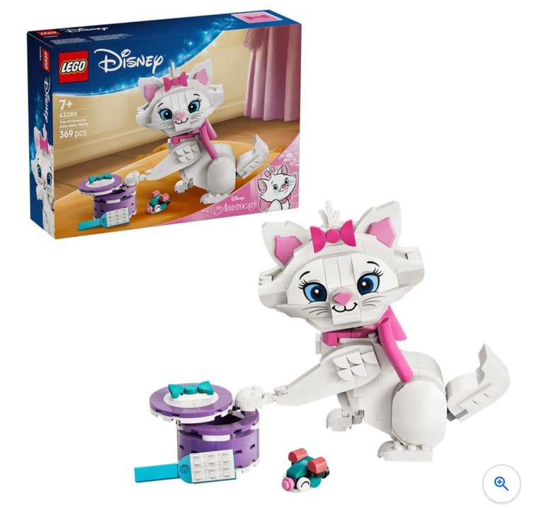 LEGO Disney 43286 The Aristocats Marie Set at Smyths - £27.99 | hotukdeals
