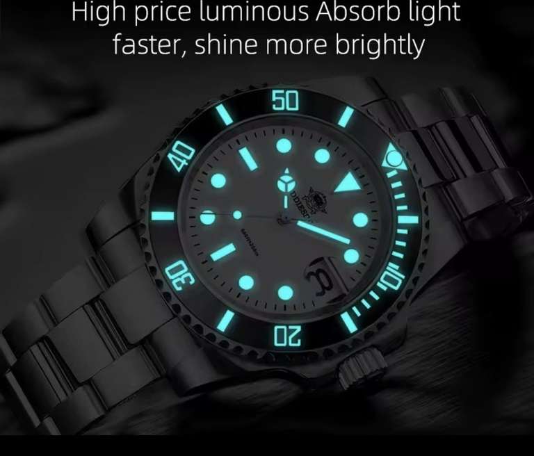 ADDIESDIVE Luxury Men's Quartz Watch - £39.21 at AliExpress | hotukdeals