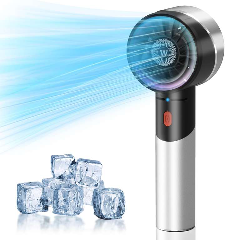 Mini Handheld Fan with Space Aluminum Body 7500RPM 18H - CHUANGKANG FBA ...