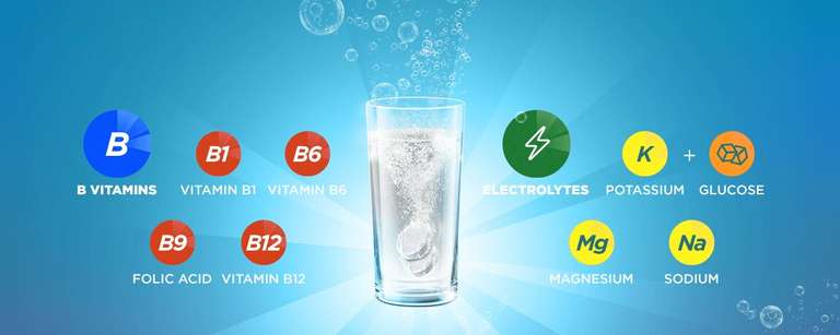 5,000 Free Berocca Hydrate 10 Effervescent Tablets - Electrolytes ...