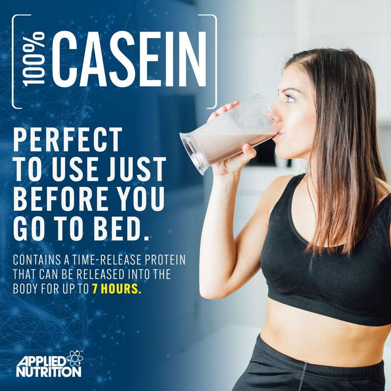 Casein Protein Powder Micellar Casein 900g – 30 Servings, Pre-Bed ...