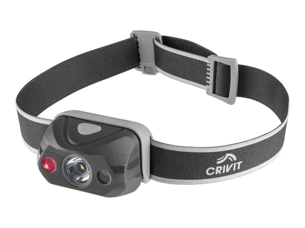 Crivit LED Head Torch with Sensor - 6 Modes, £9.99 at Lidl | hotukdeals