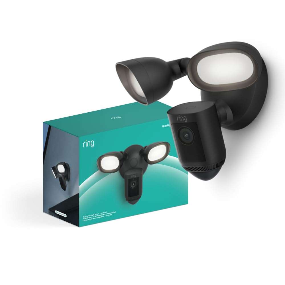 Ring Floodlight Cam Wired Pro 2K Video – £99.99 at Amazon | hotukdeals
