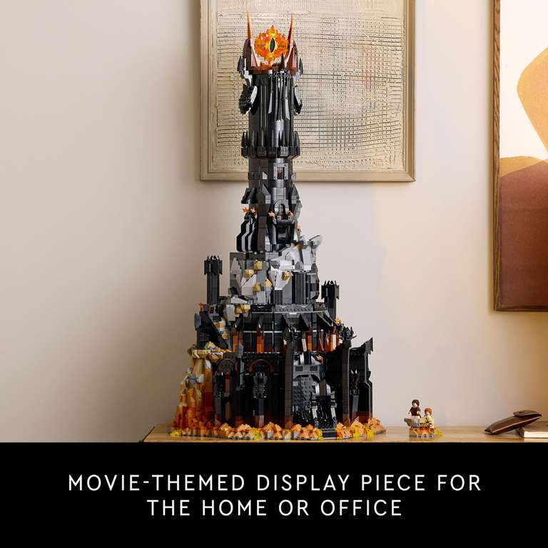 Barad-dûr 10333 LEGO Icons – £338.99 Prime deal at Amazon | hotukdeals