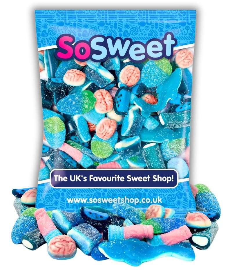 SoSweet Blue Sweet Mix – 1kg Bulk Bag | Fruity Blue-Themed Pick & Mix ...