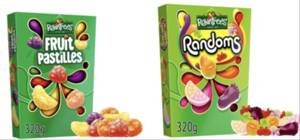 Rowntree's Randoms 320g Carton - Fruity Sweets at Heron Foods £2 ...