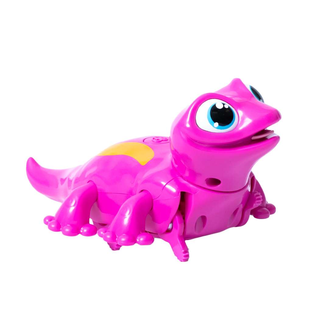 Let's Go Gecko - Pink Interactive Walking Pet with 25+ Sounds £5.22 at ...