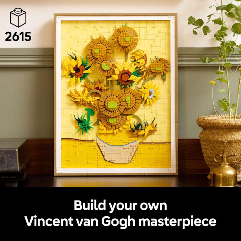 LEGO Art Vincent van Gogh – Sunflowers 31215 - with Prime | Hotukdeals