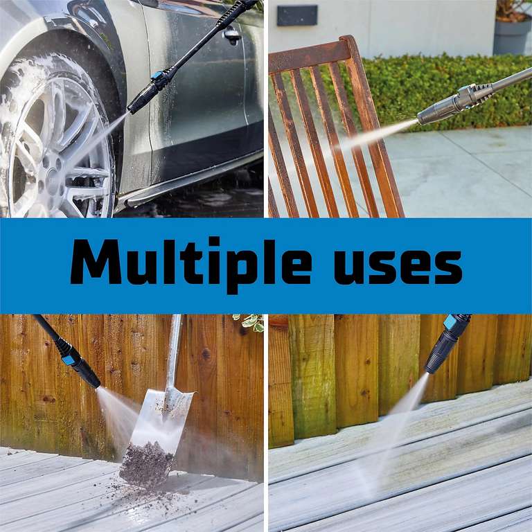 Mac Allister M2 Pressure Washer 1800W 145bar 450l/h at B&Q £62.15 ...