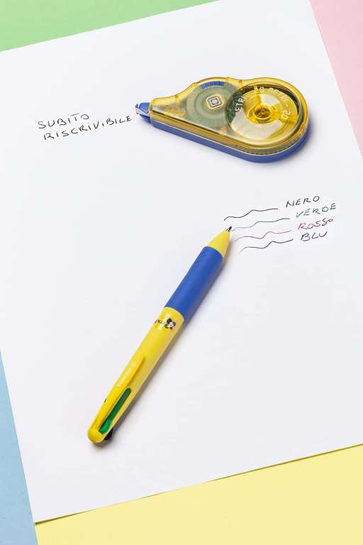 OSAMA 1 correction tape & 1Multi 4Colours pen, 20m | at Amazon - hotukdeals