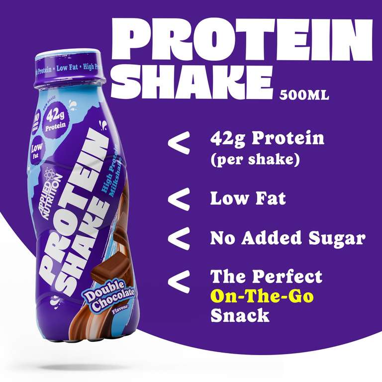 Applied Nutrition Protein Shakes: 42g Protein Ready-to-Drink at Amazon ...