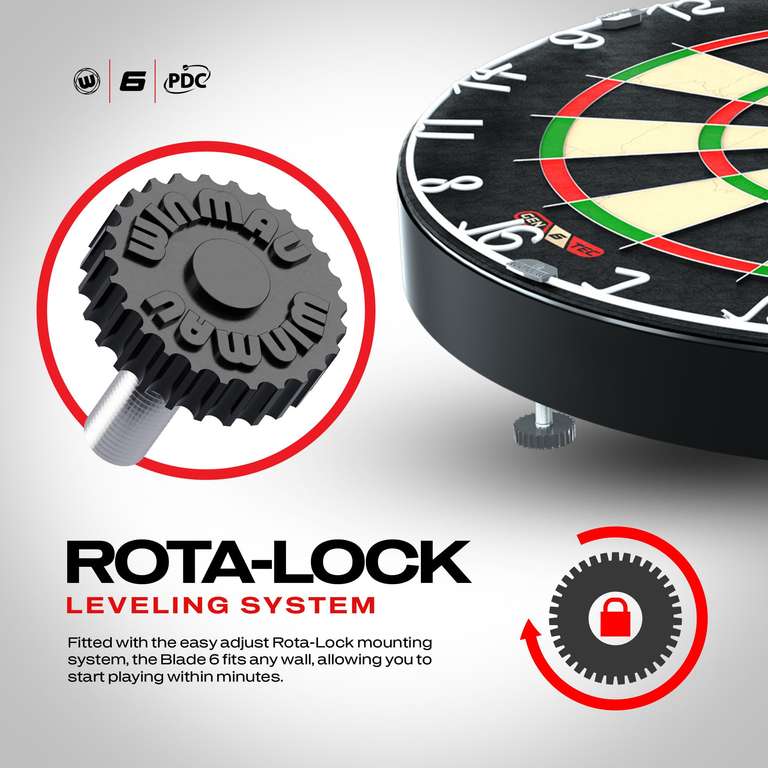 Winmau Blade 6 Professional Dart Board / Dual Core - £44.99 - Sold by ...