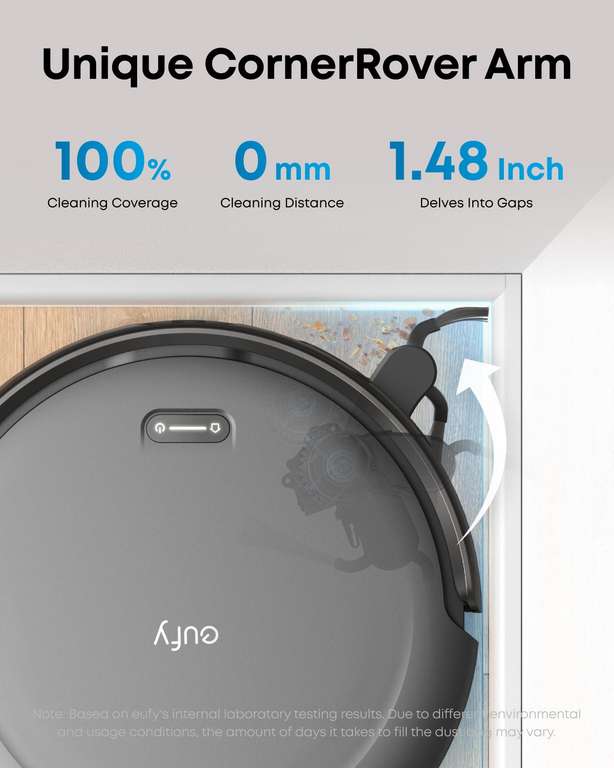 eufy Robot Vacuum C10 with Self Empty Station 4,000Pa £159.00 ...