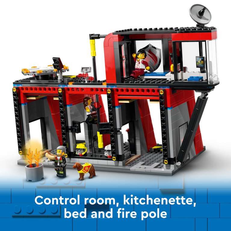 LEGO City Fire Station with Fire Engine 60414 (Prime Day Deal) | Hotukdeals