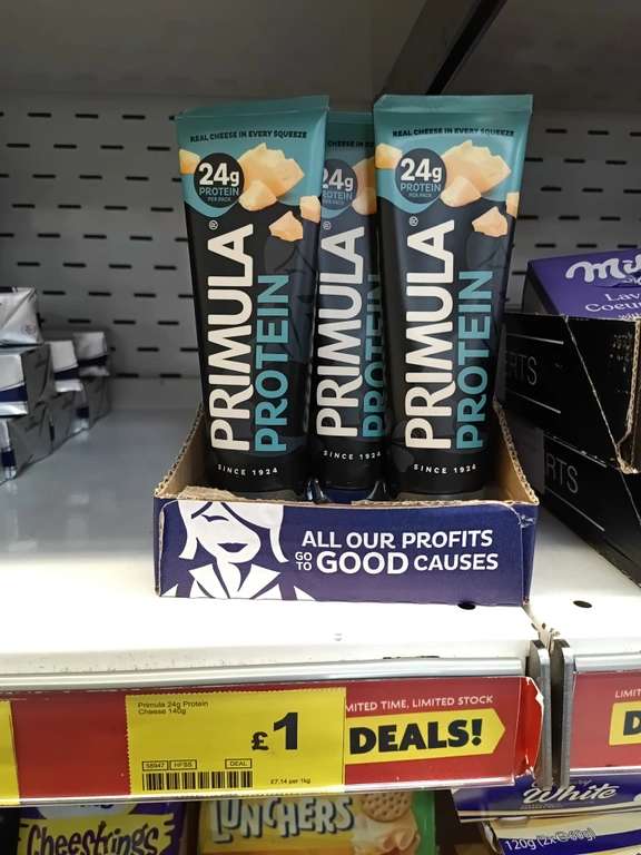 Primula Protein Cheese 140g - £1.00 at Heron Foods | hotukdeals