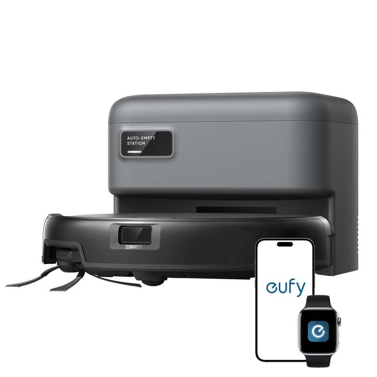 eufy Robot Vacuum C10 with Self Empty Station, 4,000Pa - Sold by ...