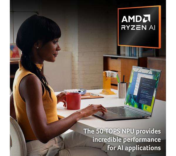 ACER Aspire 16 AI OLED 16 Laptop – AMD Ryzen AI 7, 1TB SSD at Currys