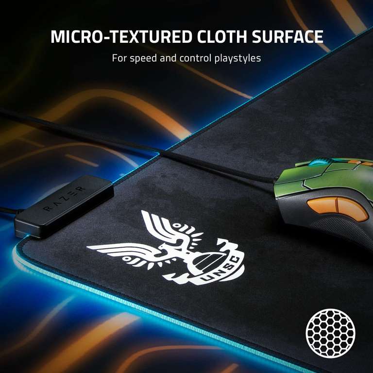 Razer Goliathus Extended Chroma Gaming Mouse Mat at Amazon - $24.99 ...