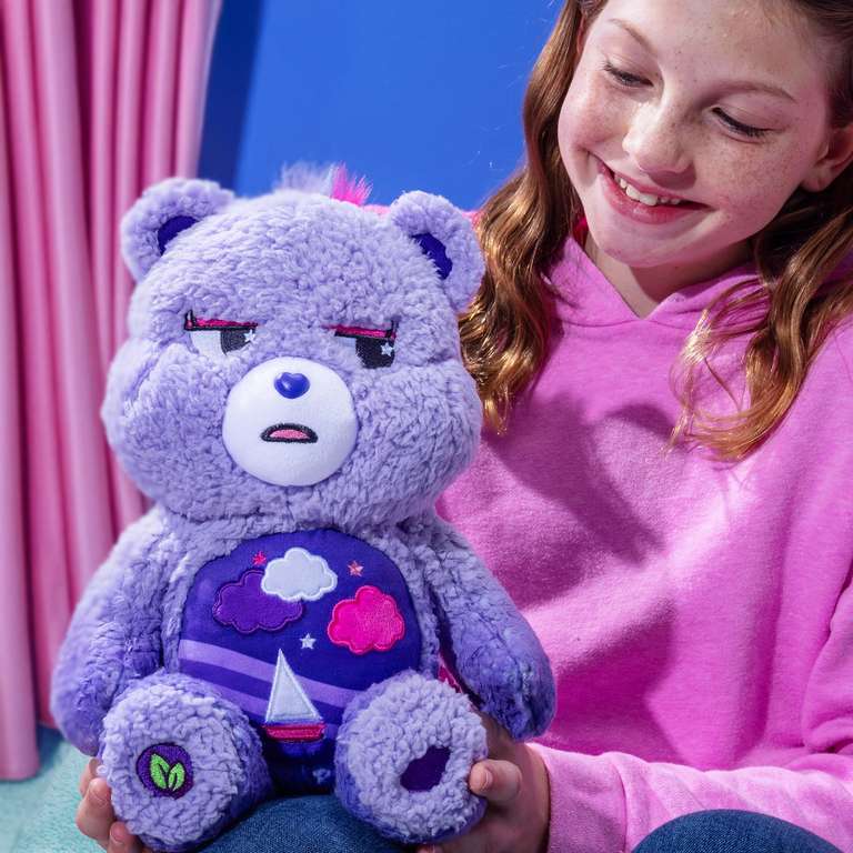 Basic Fun Care Bears 35cm Medium Plush – Stormy Heart Bear Cosy ...