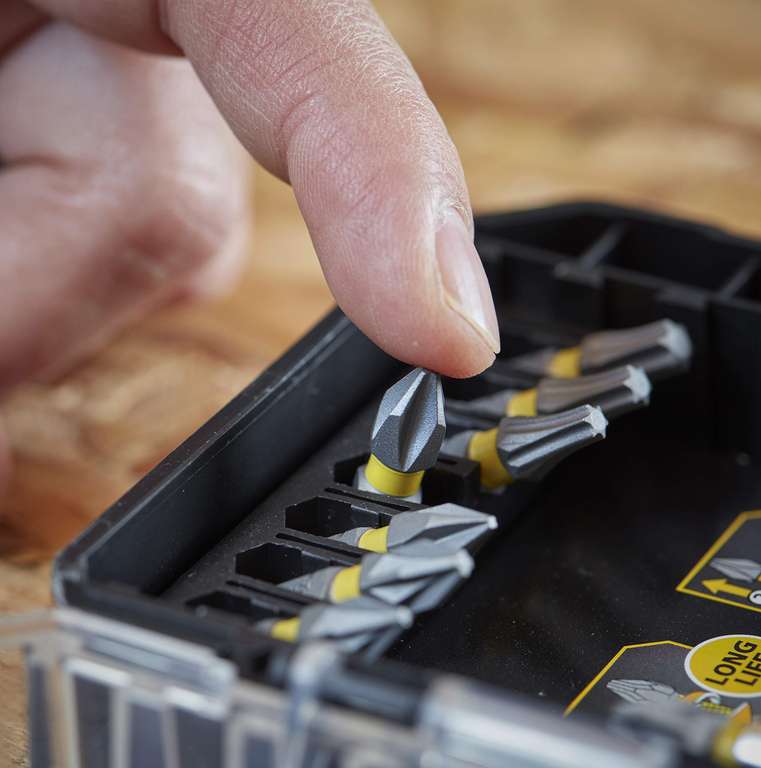 Stanley FatMax STA88563-XJ 49-Piece Drill & Screwdriver Bit Set – £11. ...